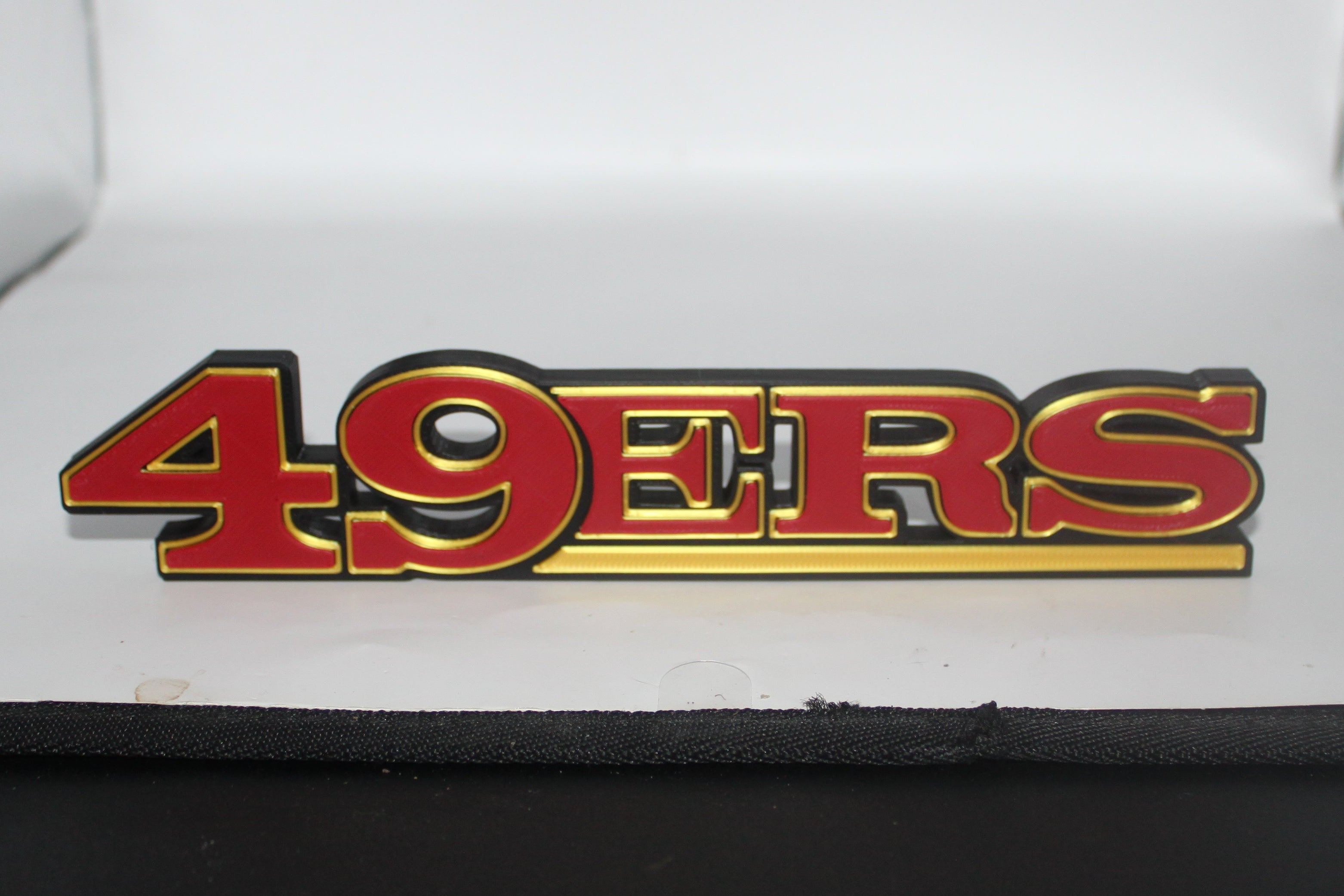 San Francisco 49ers 3D printed Logo, Sign, Wall, Desk, Fridge, Shelf A ...