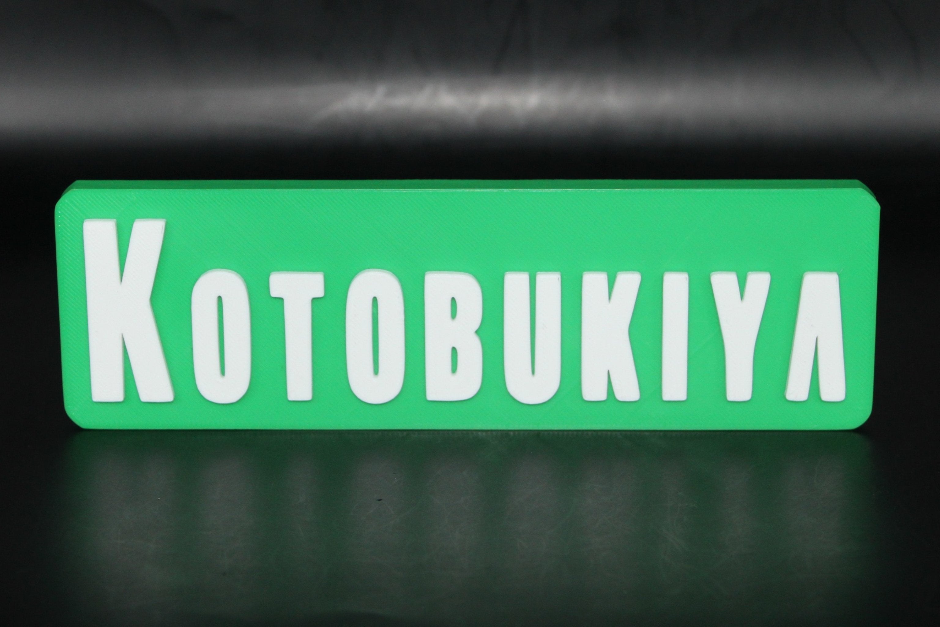 Kotobukiya, Koto Inc. 3D printed Logo Sign Wall Desk Shelf Art ...