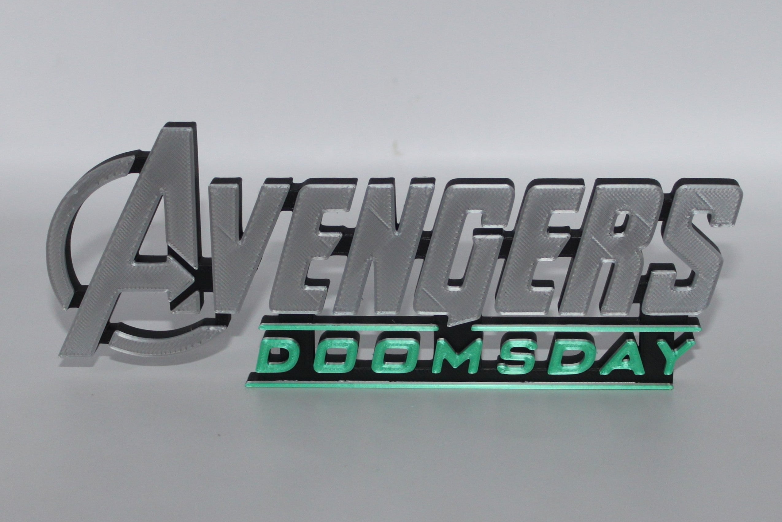 Avengers Doomsday 3D printed Logo Sign Wall Desk Shelf Art – WindyCity3D
