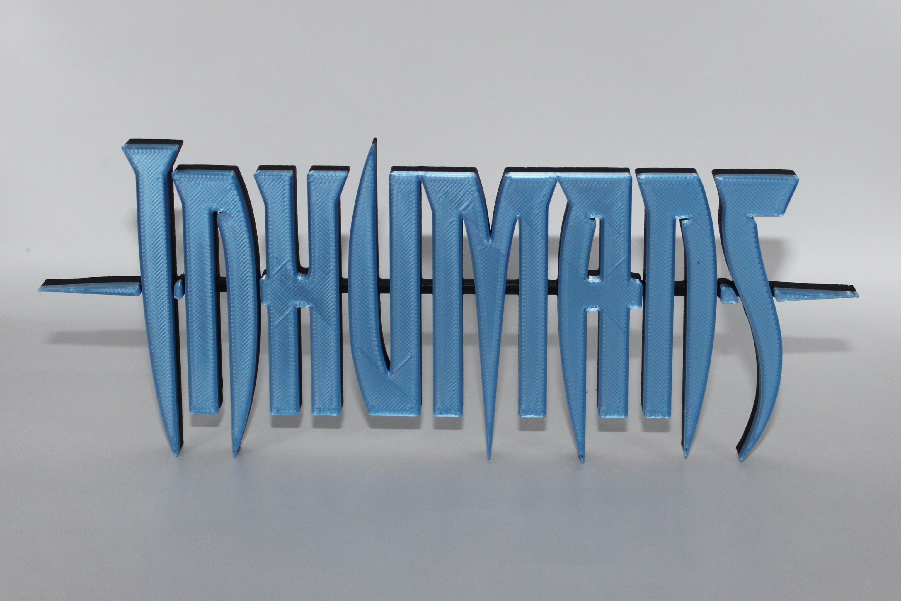 Inhumans 3D printed Logo Sign Wall Desk Shelf Art – WindyCity3D