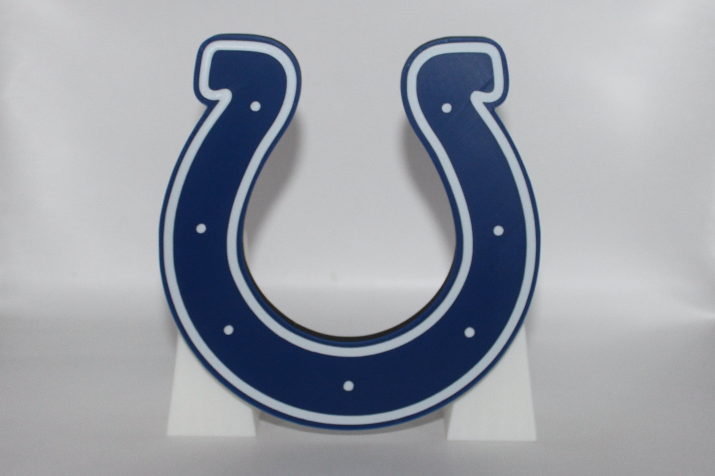 Indianapolis Colts, Colts 3D printed Logo Sign Wall Desk Shelf Art ...