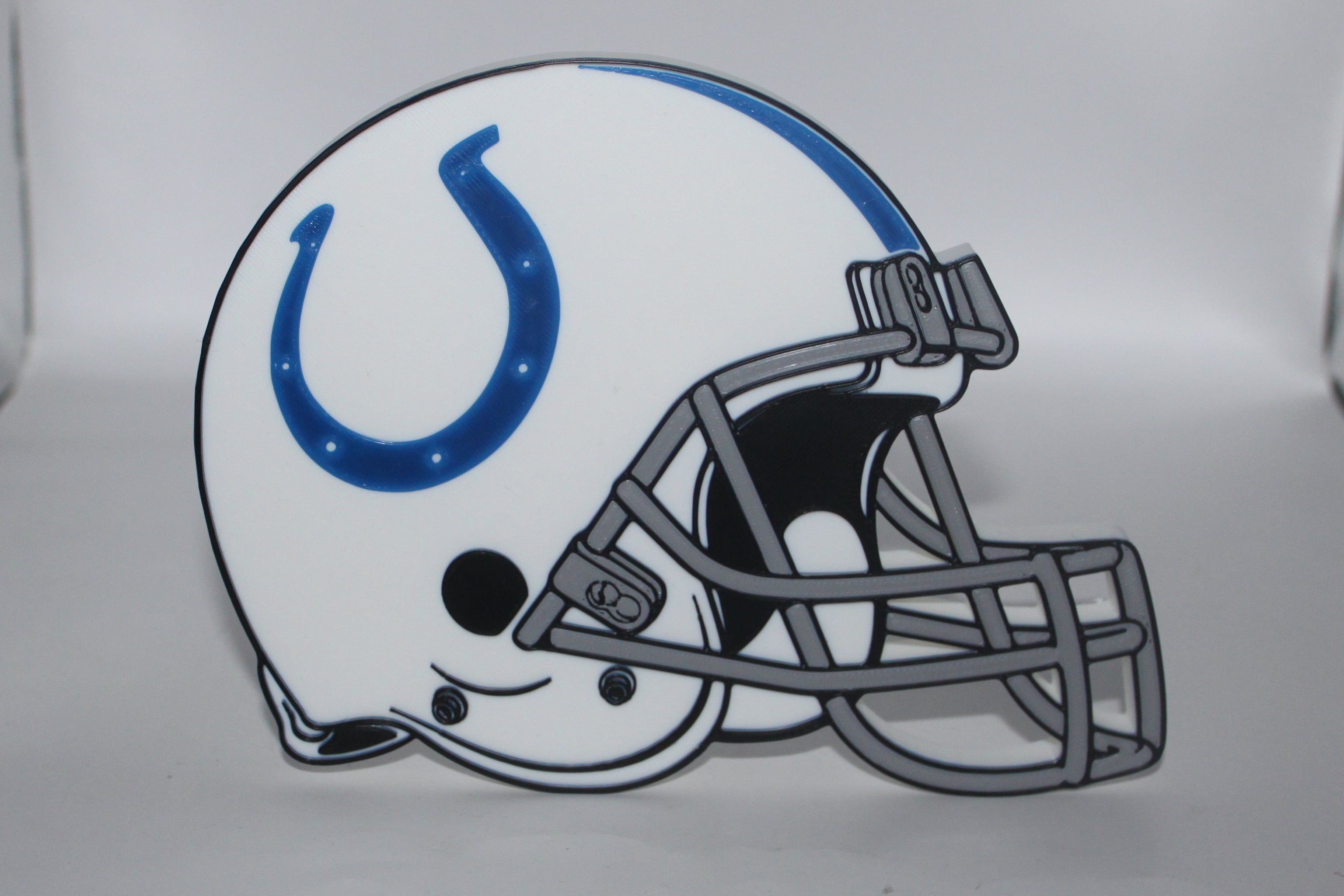 Indianapolis Colts 3D printed Logo Sign Wall Desk Shelf Art – WindyCity3D