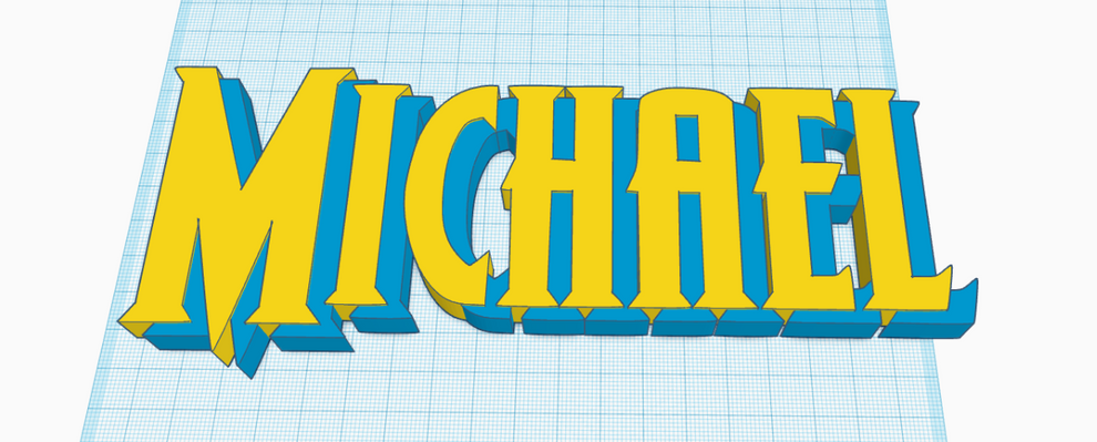 Custom Nameplate 3D Printed Wolverine Comic Font Sign Wall Desk Shelf ...