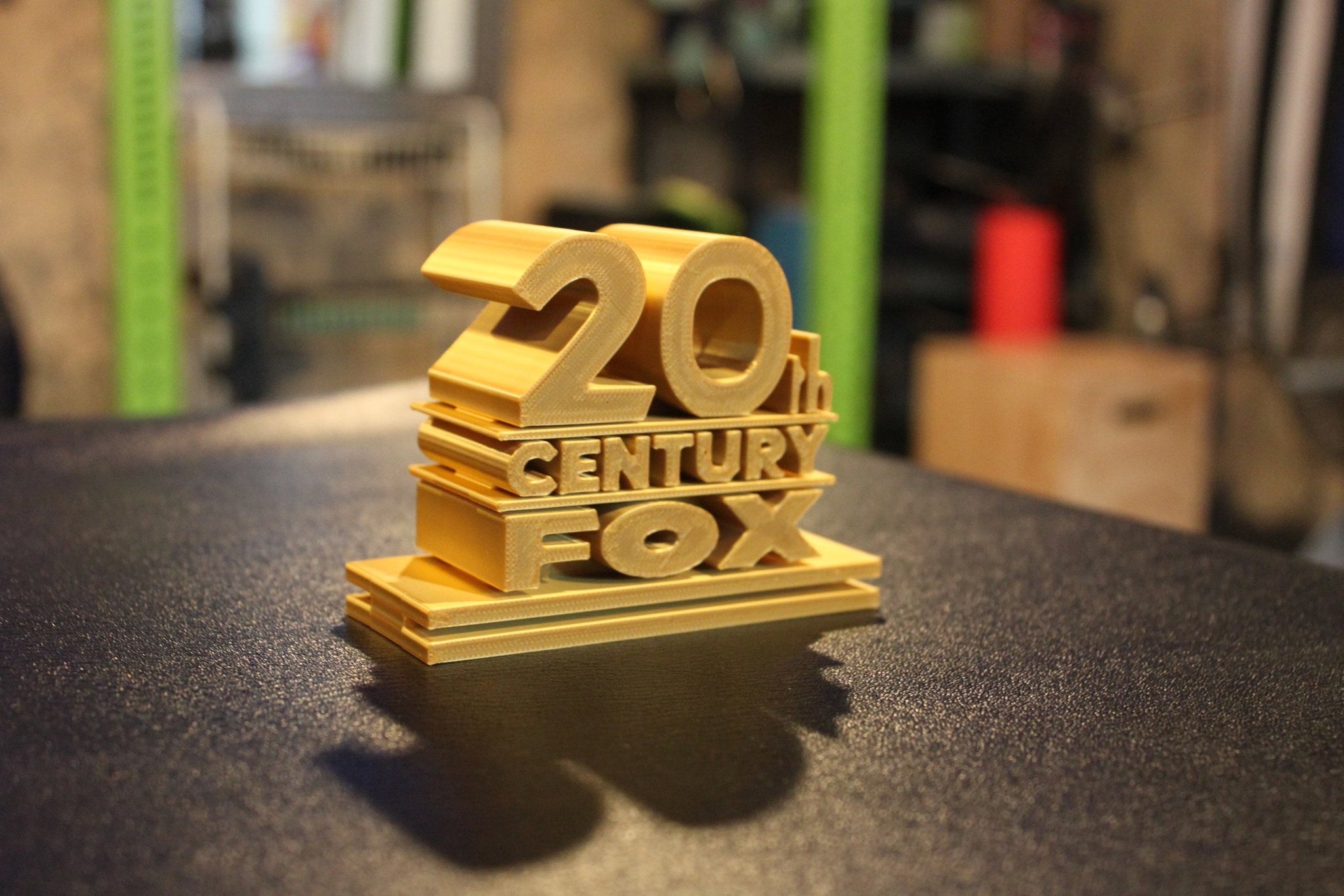 20th Century Fox 3D printed Logo Sign Wall Desk Shelf Art – WindyCity3D