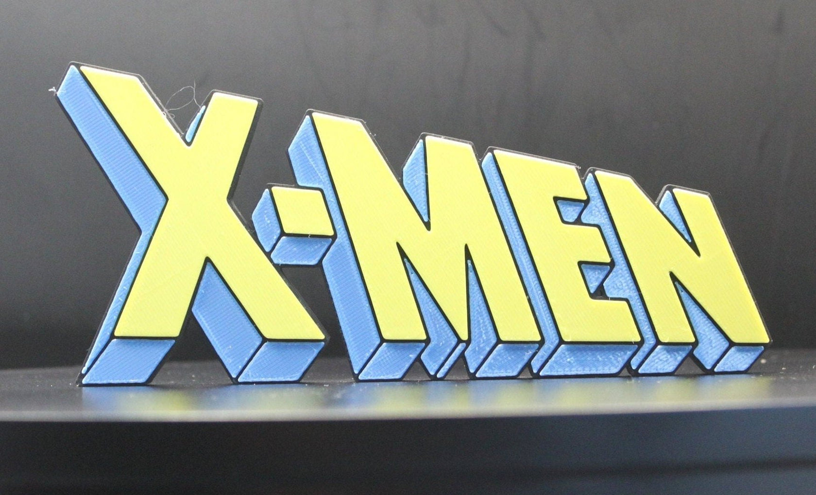X-Men 3D printed Comic Logo Art – WindyCity3D
