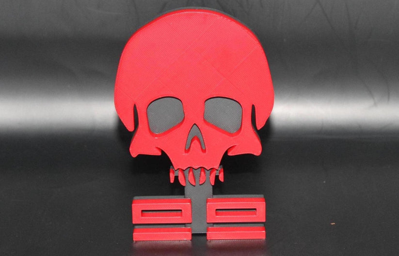 Bad Batch Skull Logo 3D printed Logo Sign Wall Desk Shelf Art – WindyCity3D
